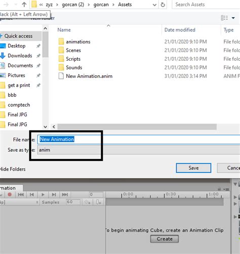 how to perform simple animation in unity 3d game development