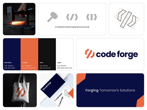 Code Forge Visual Identity By Sanjin Halilovic On Dribbble