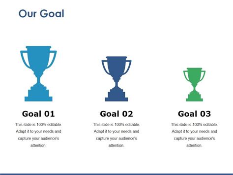 Our Goal Ppt Powerpoint Presentation Ideas Format