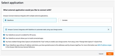 Set Up Application Integration For Salesforce Using Amazon Appflow