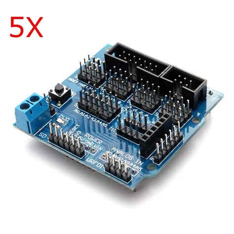 Pcs UNO R Sensor Shield V Expansion Board For Arduino Arduino Tech