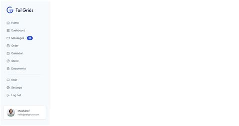 Tailwind Vertical Navbars Components And Sections Tailgrids