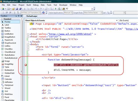 Debugging De JavaScritp Con VS 2008 Juanlao