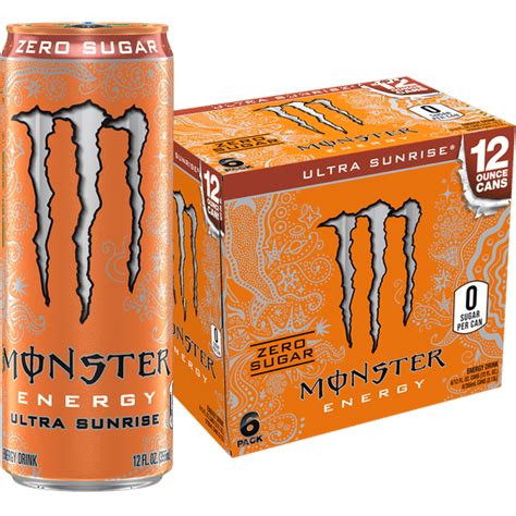 Monster Energy Ultra Punk Punch Energy Drink 16 Fl Oz Can