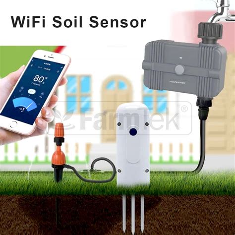Iot Soil Condition Tester Sensor Moisture Temperature Wifi Smart