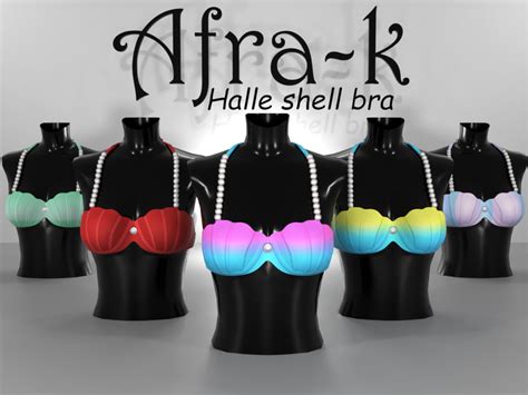 The Sims Resource Lifes A Beach Halle Shell Bra