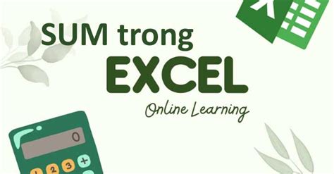 SUM Function In Excel How To Use SUM To Calculate Totals In