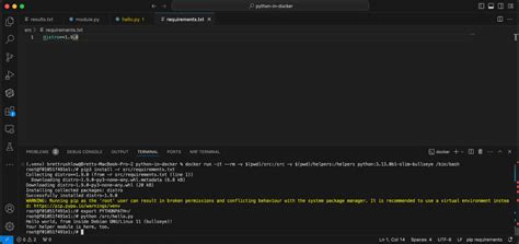 Testing Python Scripts In A Docker Container Dojo Five Modern
