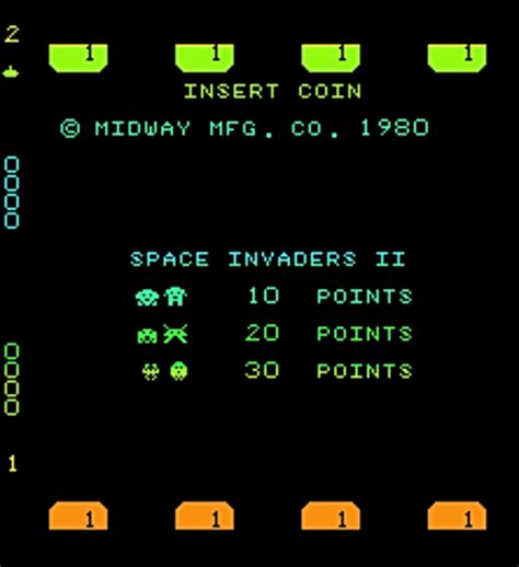 Space Invaders Ii 1980