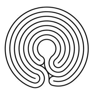 The Complementary Transposed Classical 7 Circuit Labyrinth In Knidos