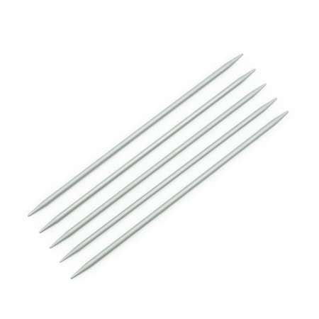 Спицы носочные Prym алюминиевые чулочные стандартной длины 20 см 4.5 мм ...
