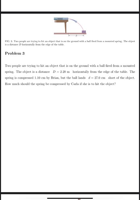 Solved I D FIG Two People Are Trying To Hit An Object Chegg