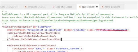 safearea on android with notch · issue 6795 · nativescript nativescript · github