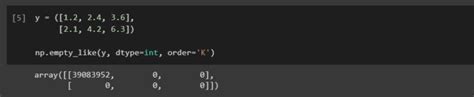 NumPy Empty And Empty Like AskPython