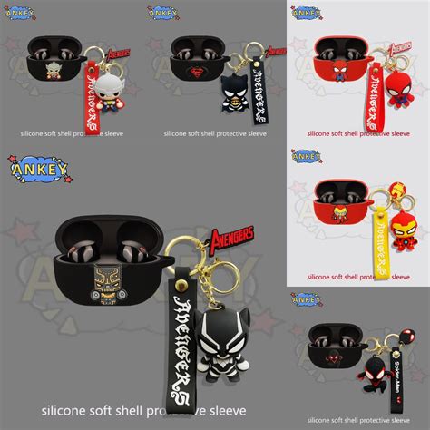 Case For Jabra Elite Active Elite Evolve Buds Earphone Silicone Cover Panther Boy