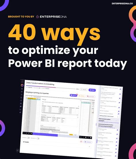 40 Ways To Optimize Your Power Bi Report