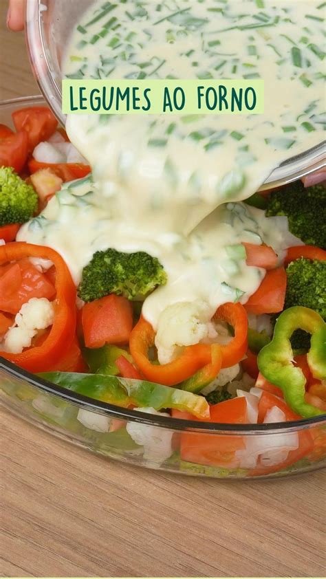 Legumes Ao Forno Receitas Vegetarianas Saudáveis