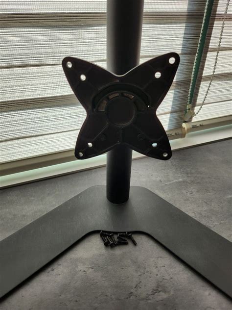 Dual Vertical Monitor Stand Heavy Duty Computers Tech Parts Accessories Monitor Screens