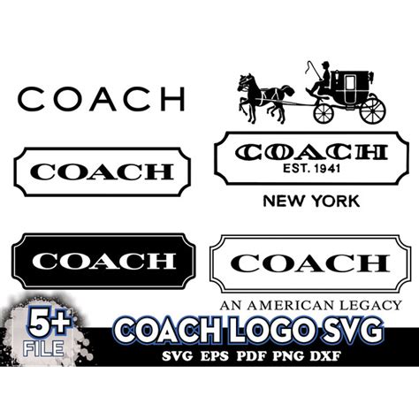 Coach Logo Svg Brand Logo Svg Logos Svg Inspire Uplift