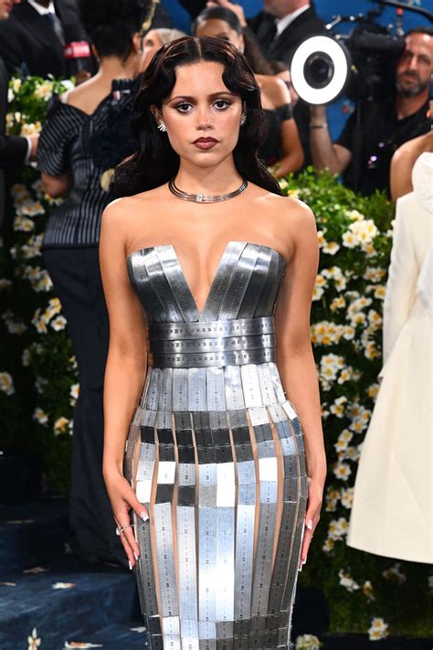 Met Gala 2025 Jenna Ortega In Balmain Tom Lorenzo