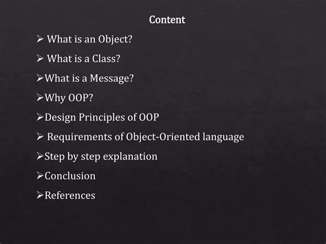 Object Oriented Programming Ppt Pptx