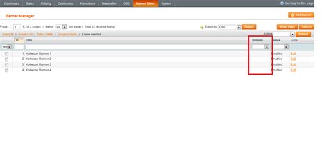 How To Add Website Field In Magento Admin Grid Stack Overflow