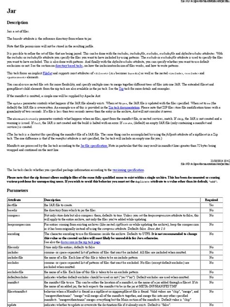 Jar Task Pdf Zip File Format Computing