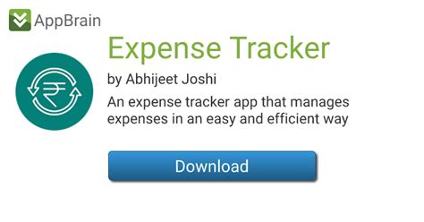 Expense Tracker For Android Free App Download