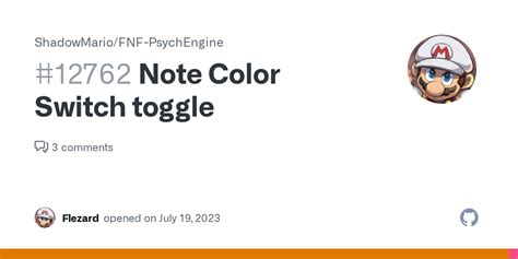 Note Color Switch Toggle · Issue 12762 · Shadowmariofnf Psychengine · Github
