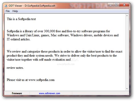 odt viewer 1 0 download review screenshots