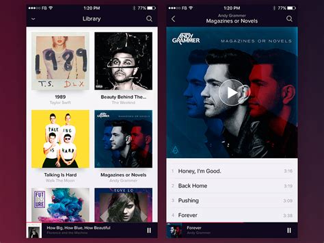 Music Player Ios App Reposted As 2x 🚀 By Eleken On Dribbble