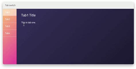 20 Css Tab Bars Codewithrandom