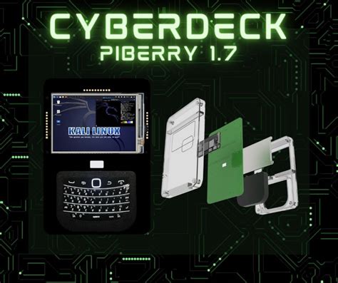 Cyberdeck Piberry 1 7 Raspberry Pi Zero Handheld Etsy