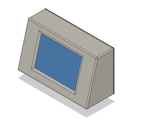 Arduino Esp Touchscreen Ili9486 Case Von Wiktor Kostenloses Stl Modell Herunterladen
