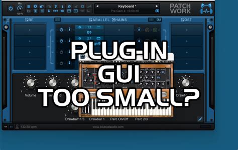 How To Solve Plug In Gui Too Small On Hi Resolution Screens Windows