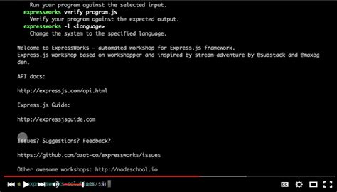 GitHub Azat Co Expressworks Learn Express Js From The Author Of One Of The Best Books On