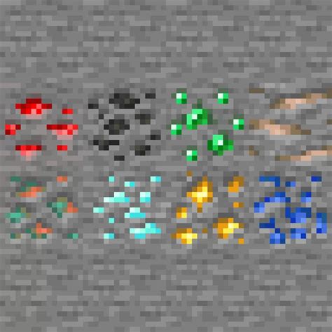 21w08a Ore Texture Minecraft Texture Pack