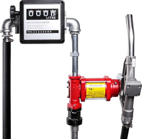 Portable Fuel Pump 110v Electric 10 Gpm For Gasoline Diesel