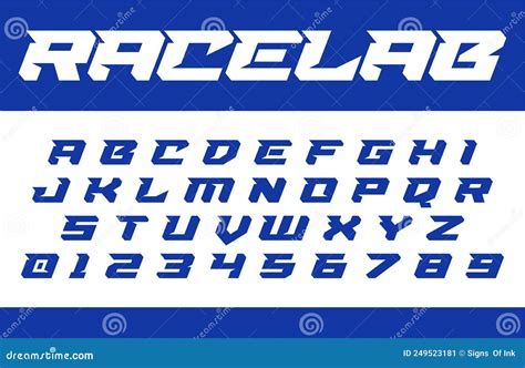 Racing Number Fonts 7 16 Number Style Ideas Lettering Numbers Font