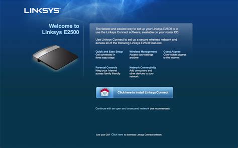 Bypassing The Linksys Connect App HighSpeed Tips