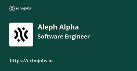 Aleph Alpha Is Hiring Software Engineer Mfd Berlin Germany