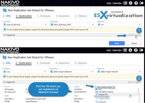 Replication Of Vms To Remote Site Via Seeding Option Esx Virtualization