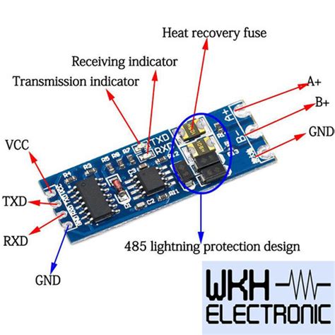Jual RS Module To Serial UART TTL Level Hardware Automatic Flow Control Kota Surabaya WKH