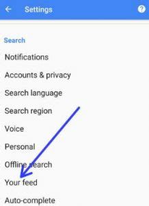 How To Stop Google News Feed On Android Phone Oreo Nougat