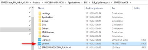 Solved Stm32wba55cg Problems With Blep2pserverota Exa Stmicroelectronics Community