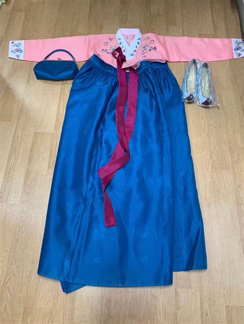 저렴 이쁨 여자 한복 혼주 한 당근 중고거래