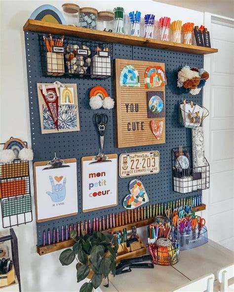 Versatile And Practical Pegboard Design Ideas