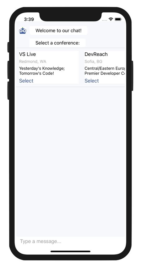 Xamarinforms Smart Pickers In Conversational Ui