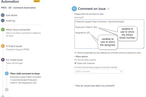 How To Include The Ticket Number And The Assignee