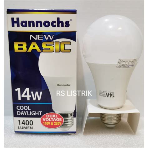 Jual Lampu Led Hannochs Basic W Hannoch Basic Watt Shopee Indonesia